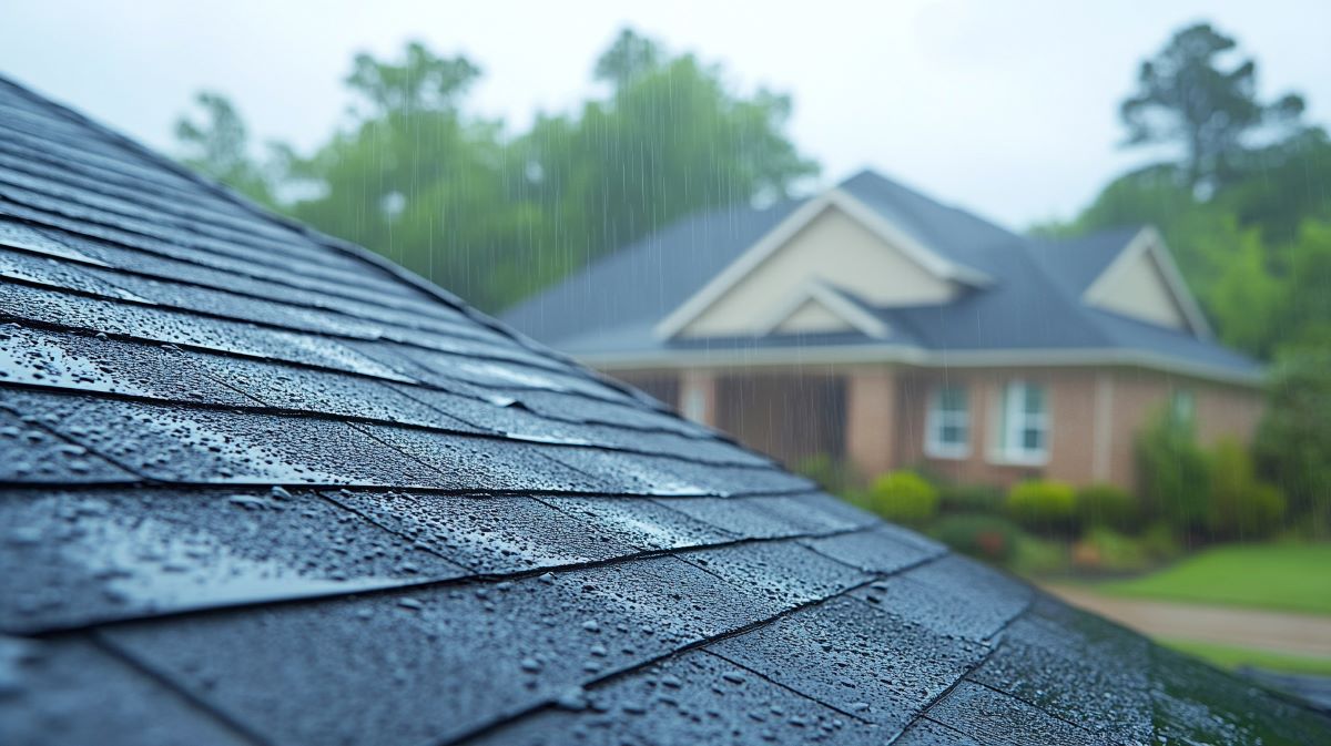 Water infiltration through the roof - Duro-Toit